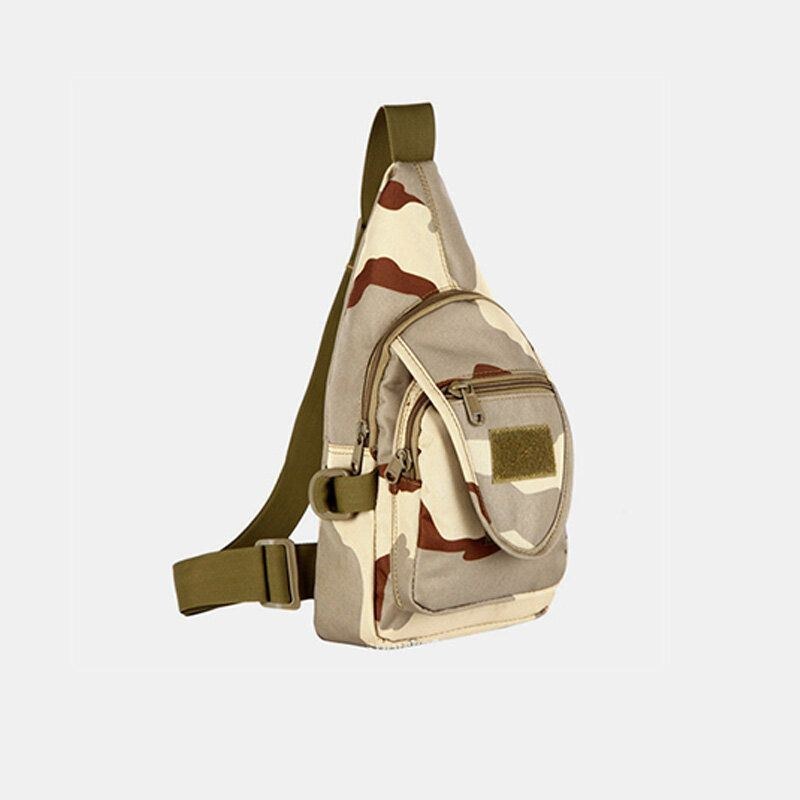 Herre Oxford Vandtæt Multi-pocket Tactical Sling Crossbody Bag ...