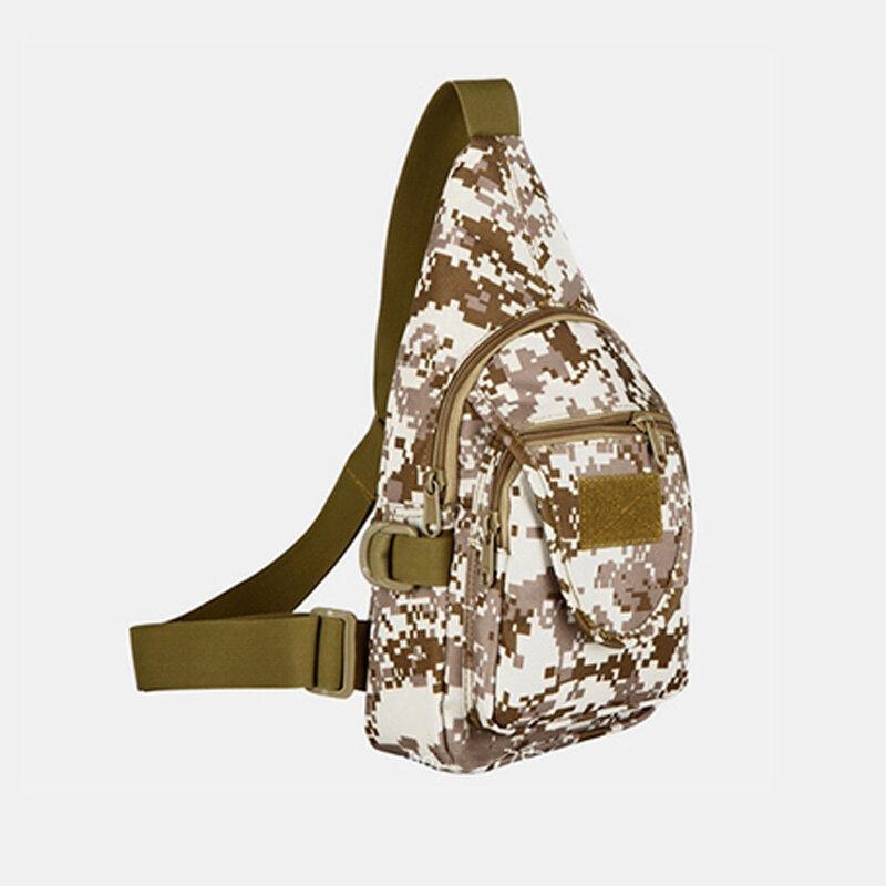 Herre Oxford Vandtæt Multi-pocket Tactical Sling Crossbody Bag ...